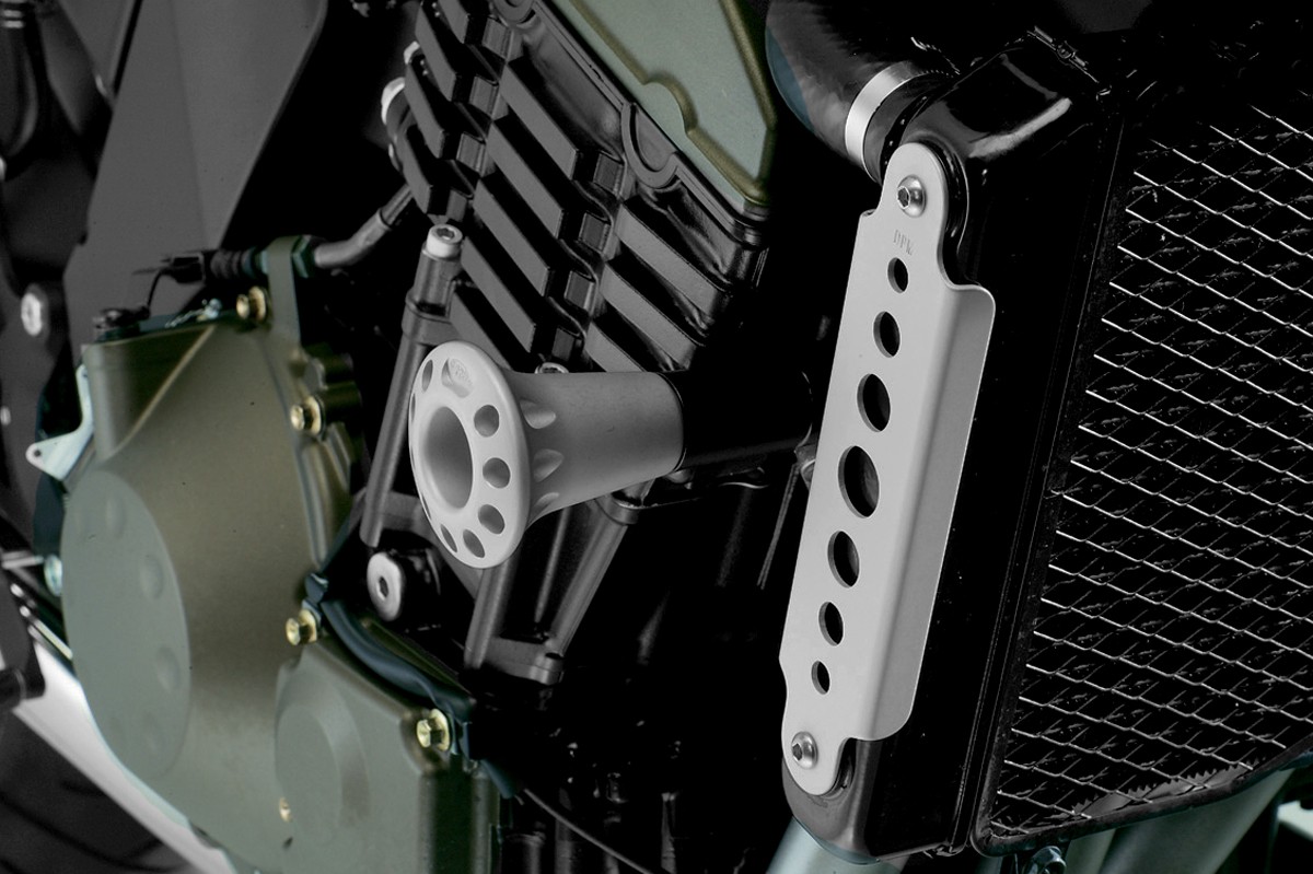 Radiator lateral guards