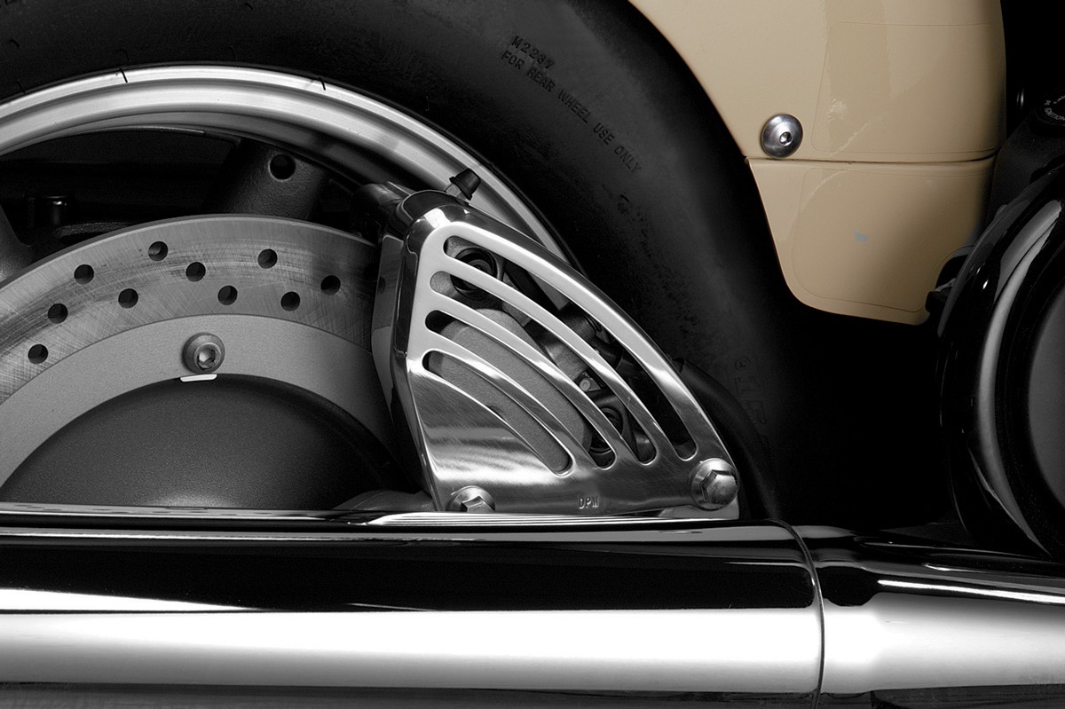 Rear brake cover